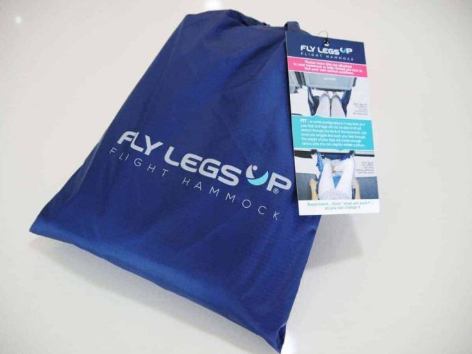 Travel more comfortably in economy class with "Fly Legs Up"