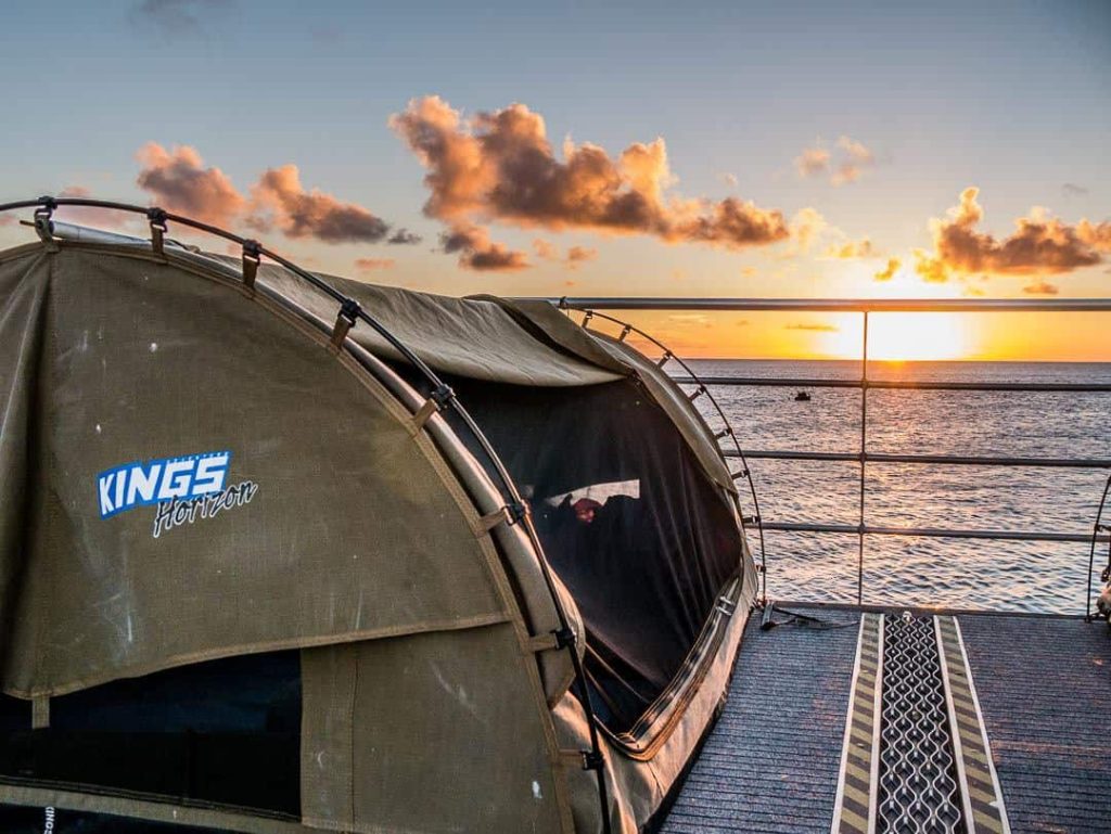 Reef Sleep - sleep under the stars on the magical Great Barrier Reef.