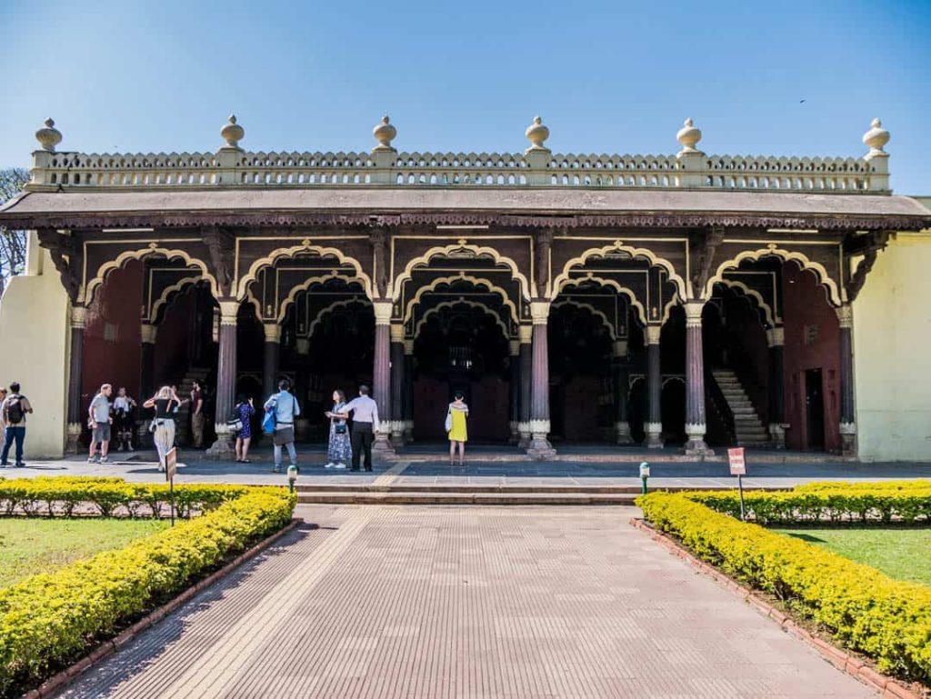 Tipu Sultan's Summer Palace - two must-see palaces in southern India