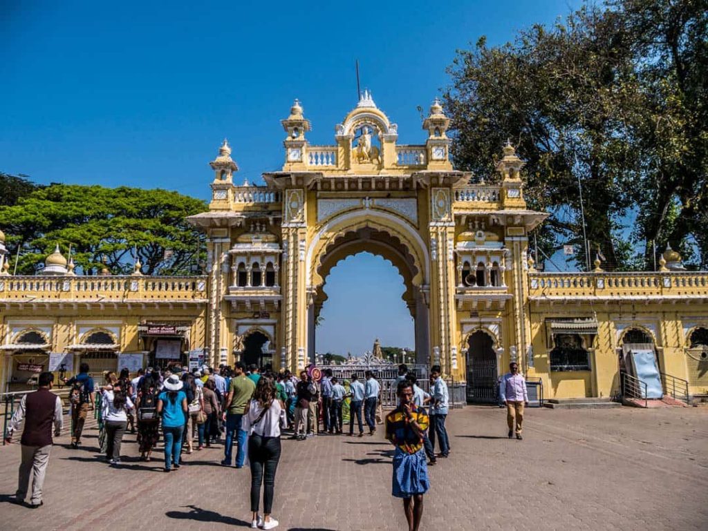 Mysore Palace - a must for any visit to southern India